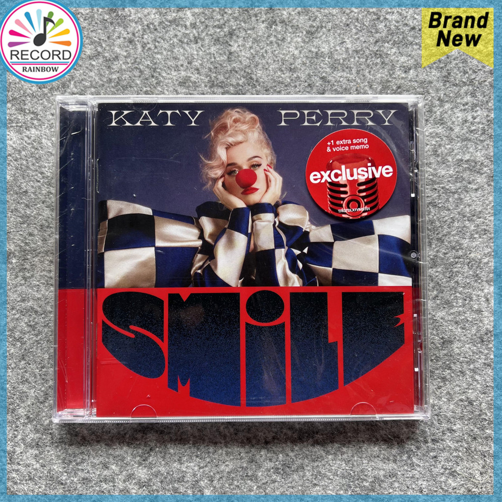 Katy Perry Smile LIMITED EDITION EXPANDED TARGET CD with ONE BON TRACK ...