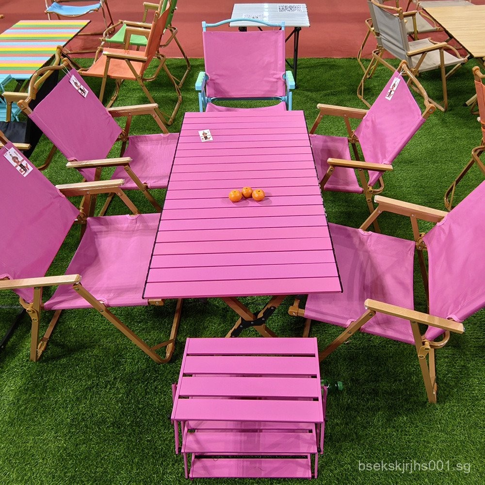Hot Sale Outdoor Foldable Camping Table and Chair Portable Kermit Chair ...