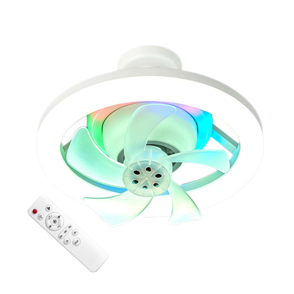 Low Ceiling Fan Easy Install Ceiling Fan Modern Ceiling Fan with Rgb ...
