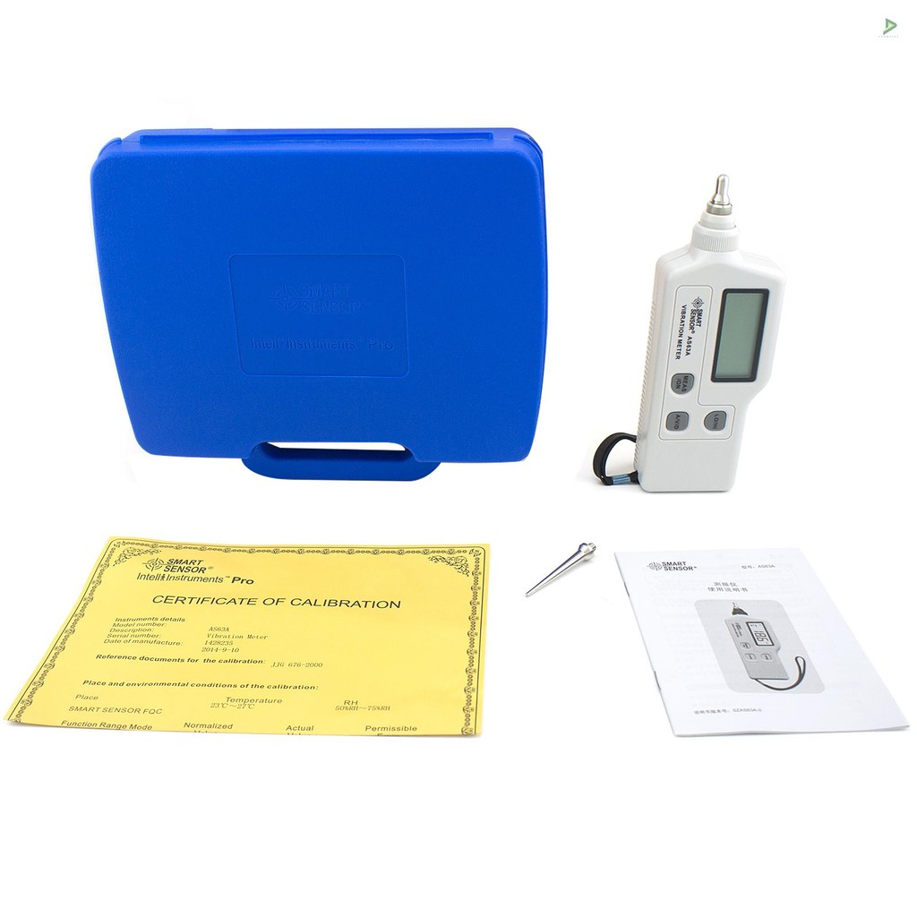 Homksg)SMART SENSOR AS63A Digital Vibration Meter with LCD Screen ...