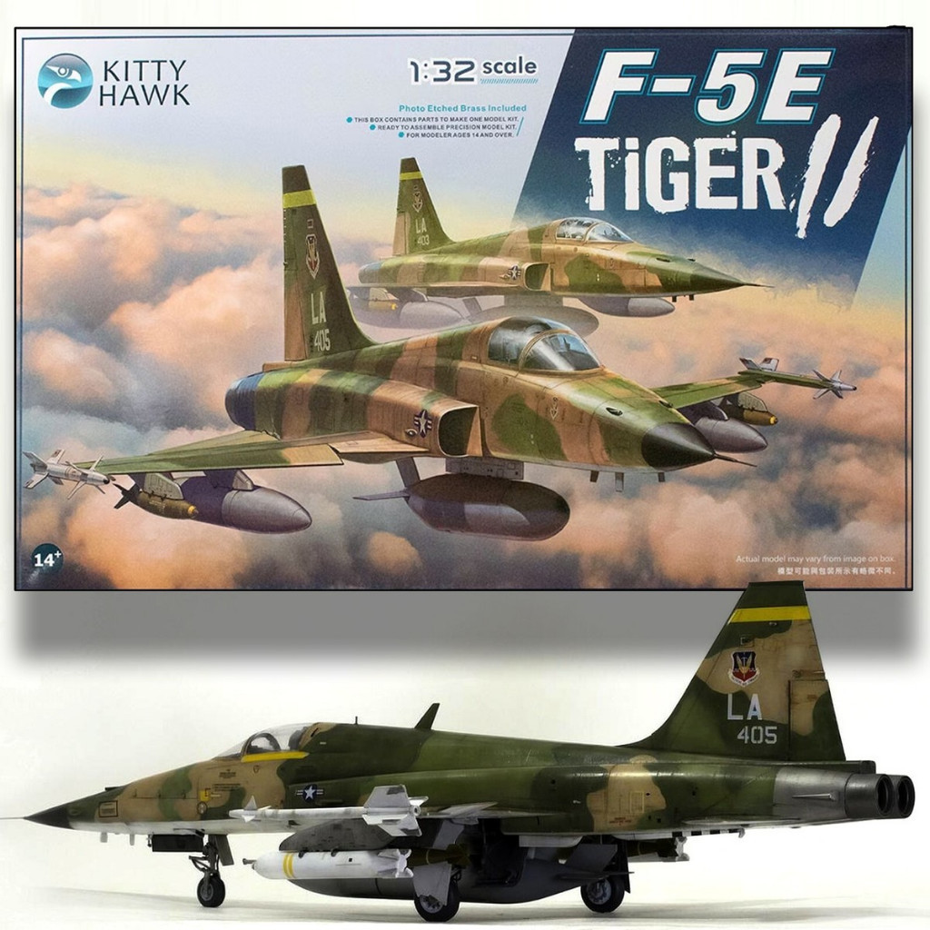 KITTY HAWK KH32018 1/32 NORTHROP F 5E TIGER II MODEL KIT | Shopee Singapore