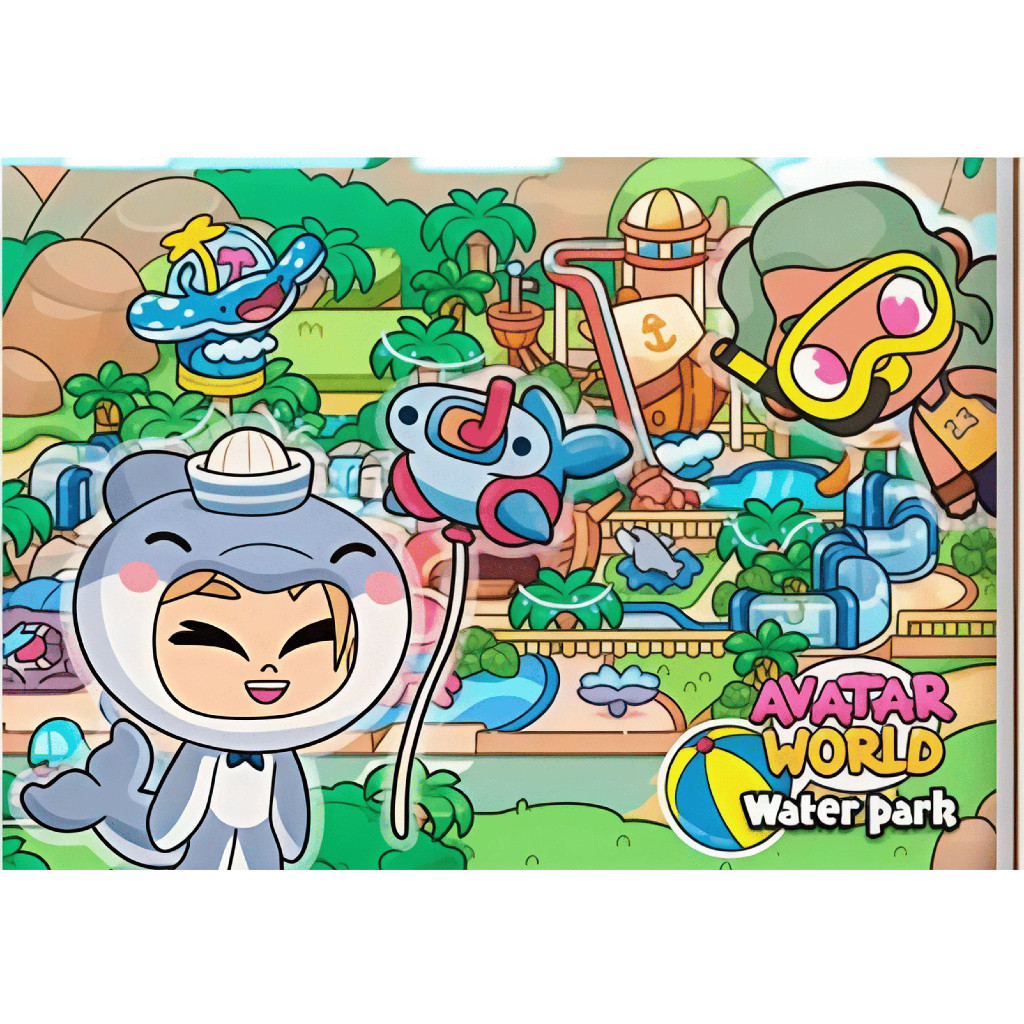 Paperdoll avatar world waterpark - educational toys for children who ...