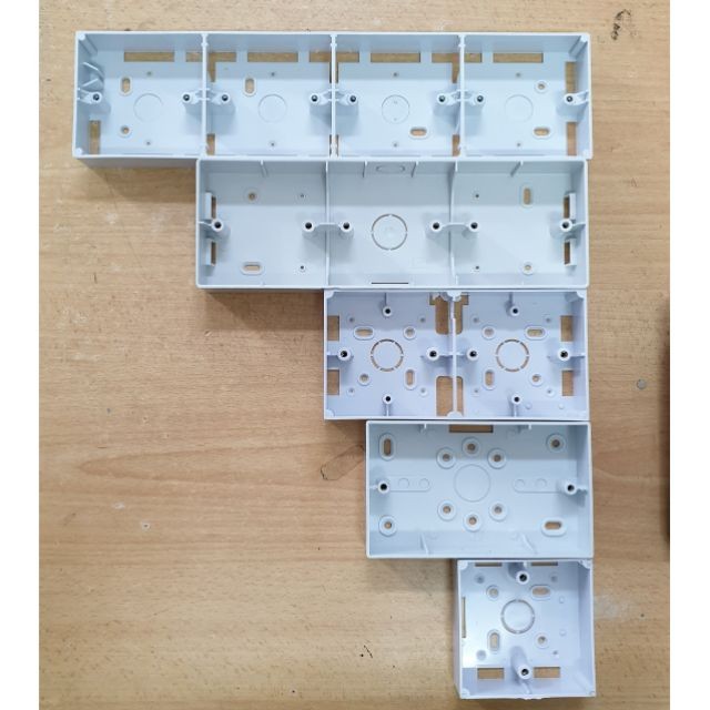 Pvc Nut Box/White Box/Kotak Putih 3x3/3x6/3x7/3x10/3x12 | Shopee Singapore