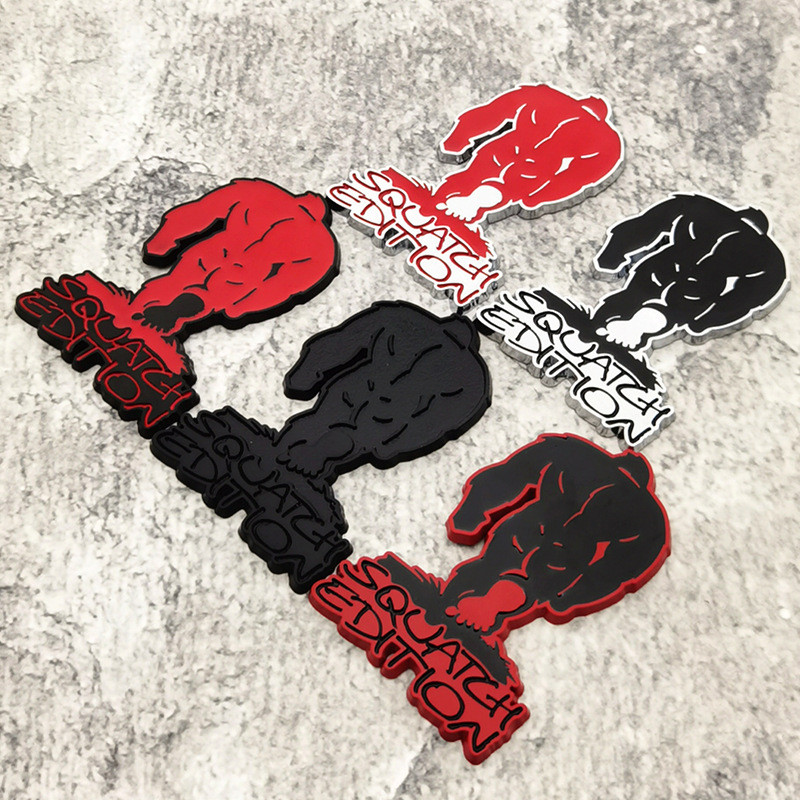 Supply Metal Savage Car Body Sticker 3D Three-Dimensional Bigfoot Car ...