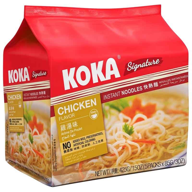 Koka Signature Chicken Noodles 5s X 85g | Shopee Singapore