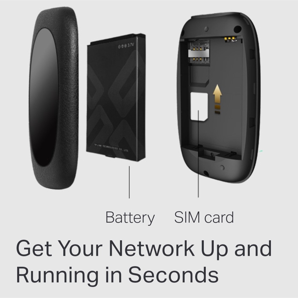 TP-LINK M7000 4G LTE Portable WiFi Direct SIM Modem Router (TP Link ...