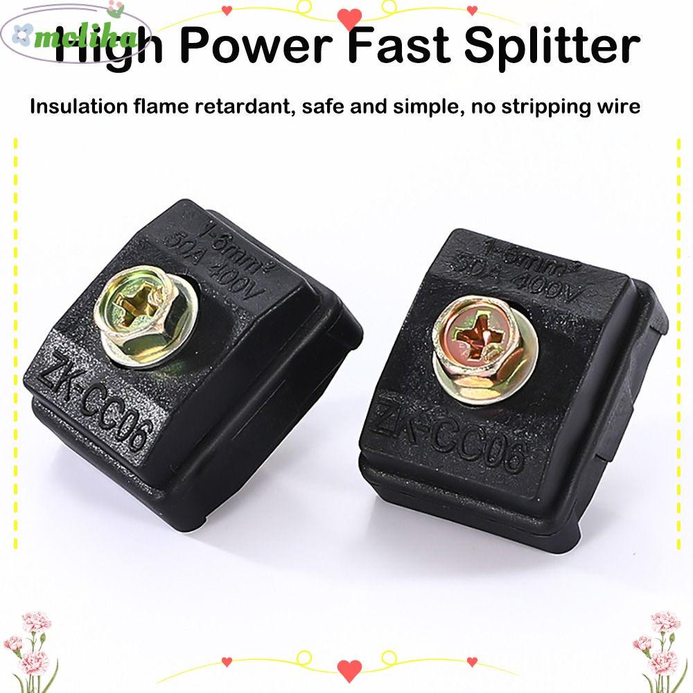 MOLIHA Wire Connector, T-type High Power Quick Terminal Block, Quick ...