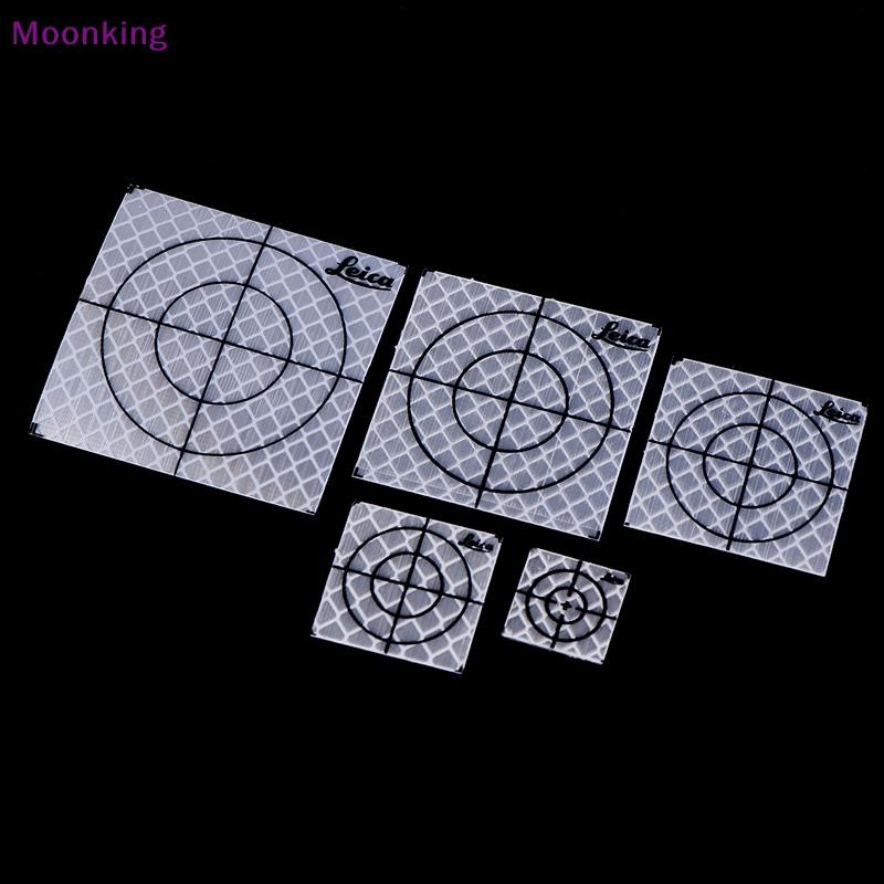 Moonking 10Pcs 20 30 40 50 60mm Total Station Reflector Sheet For Total ...