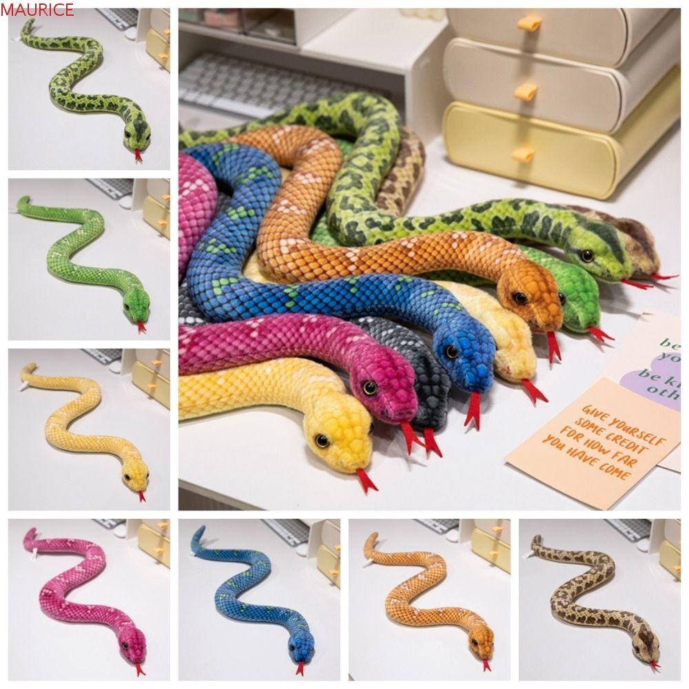 MAURICE Simulated Snake Plush Toy, Little Snake Soft Year of The Snake ...