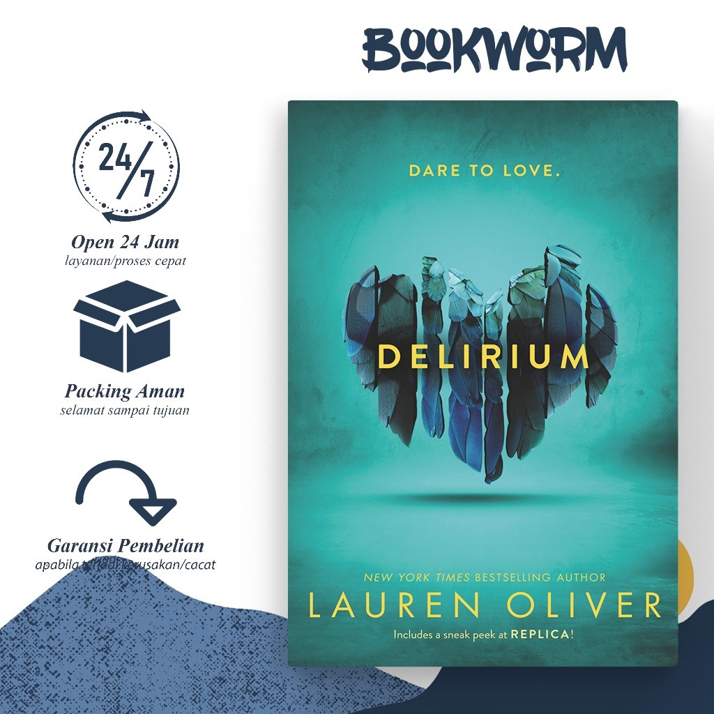 Delirium Book by Lauren Oliver (English) | Shopee Singapore