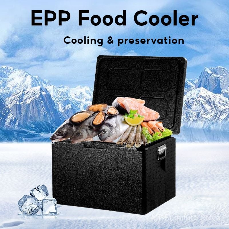 EPP Large Food Grade Frozen Incubator Thickened Foam Box Commercial ...