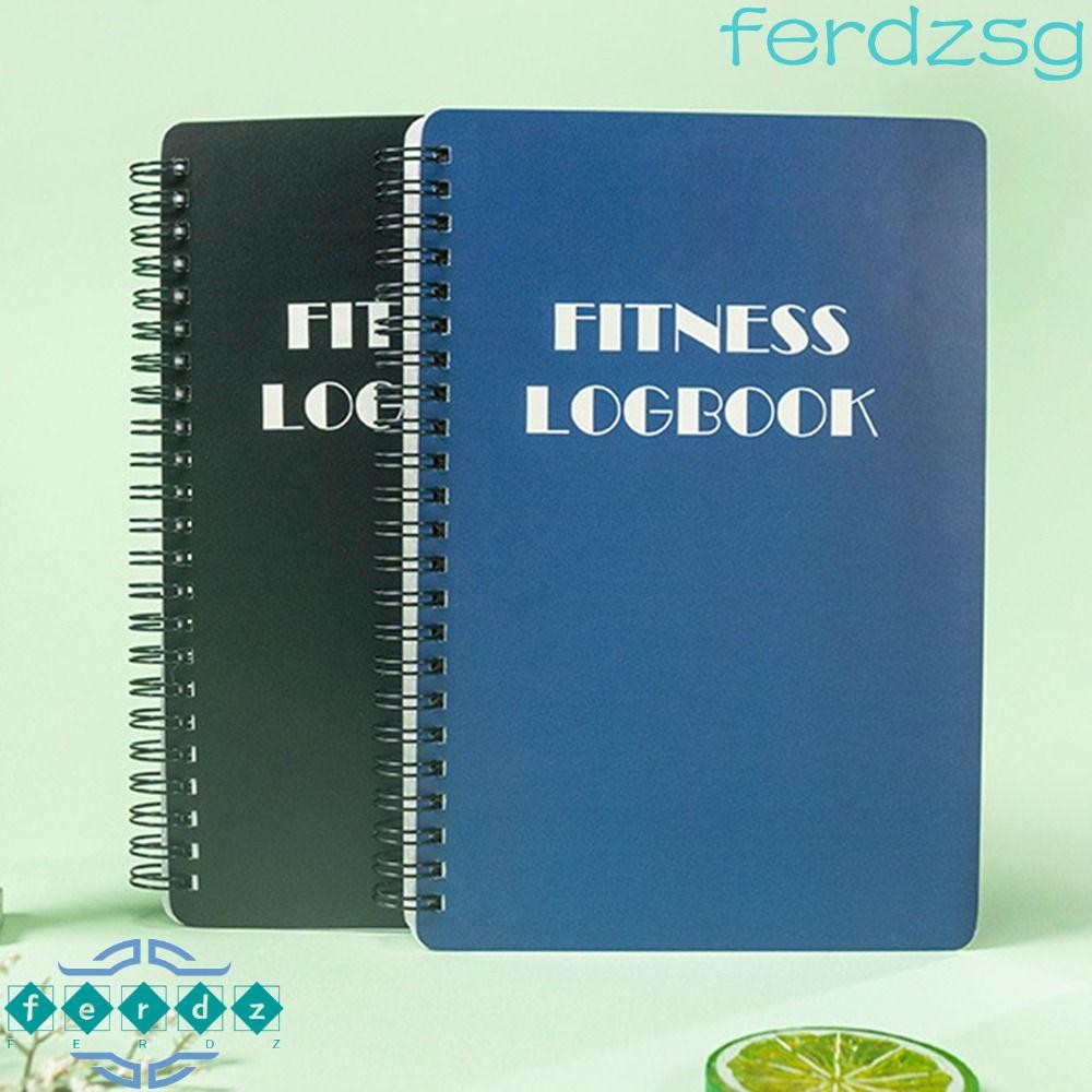 JENNIFERDZSG Fitness Logbook, Hard Cover English Interior A5 Planner ...