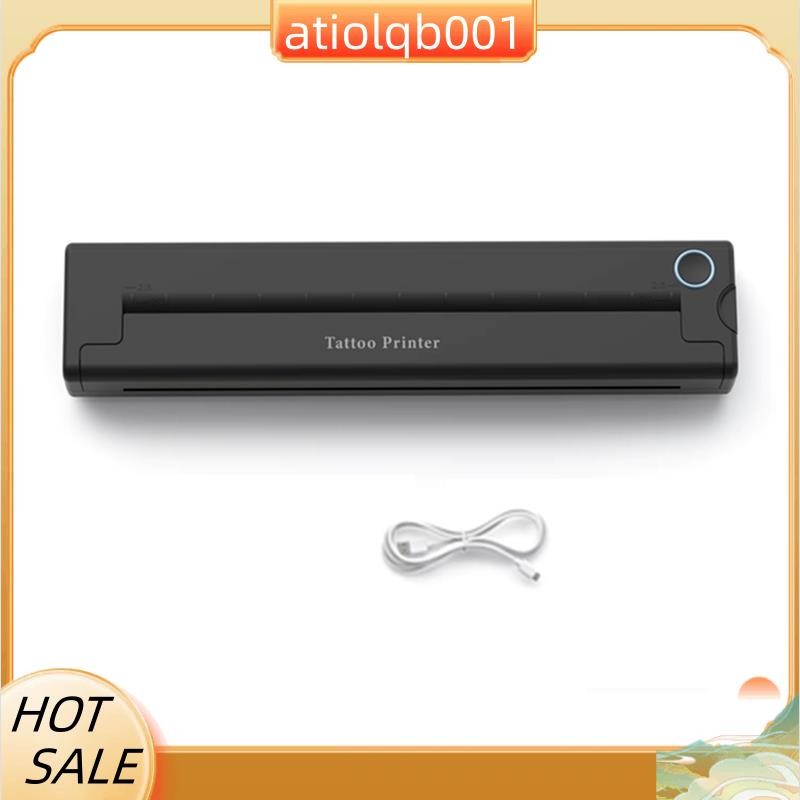 A4 Portable Printer Wireless Thermal Bluetooth Tattoos Printer Mini ...