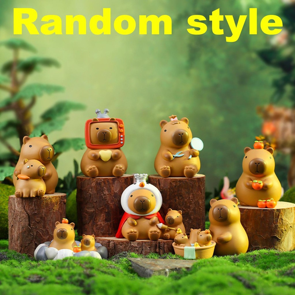 Q Cute Capybara Surprise Box Emotionally Stable Capybara Little ...