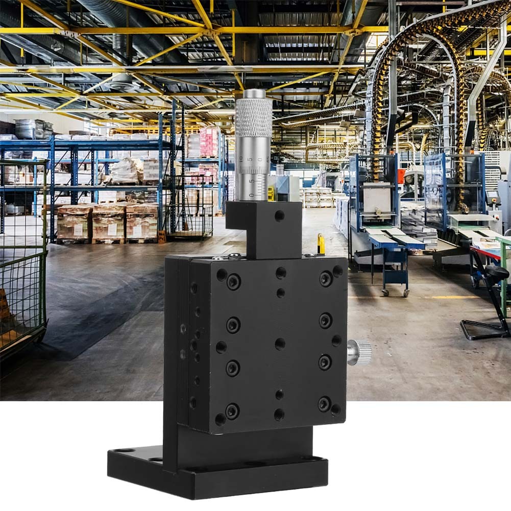 Supergoodsales SEMZL60- Manual Slide Table Trimming Linear Stage Roller ...