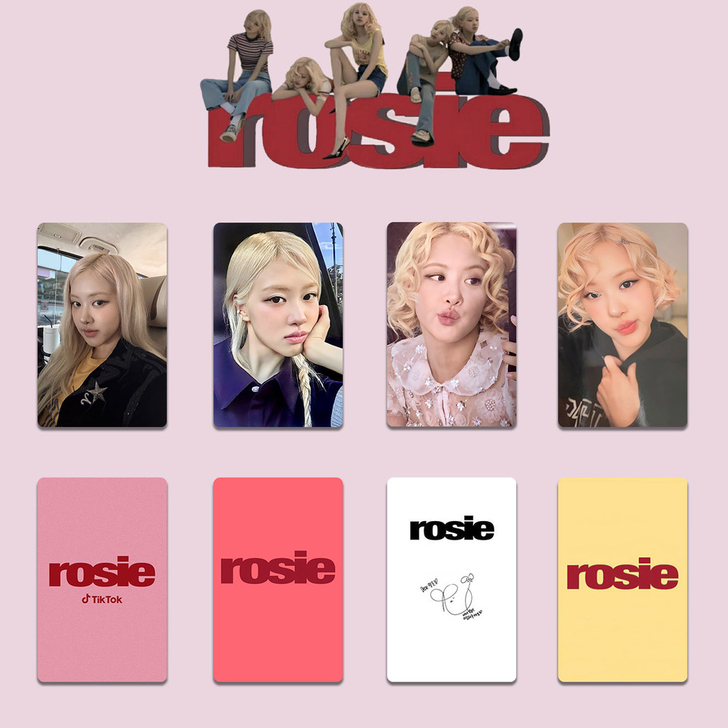 2-16pcs BP ROSE rosie toxic till the end Lomo Cards JENNIE Mantra LISA ...