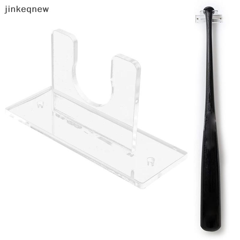 JKSG Wall Mounted Baseball Bat Organiser Baseball Bat Drilled Display ...