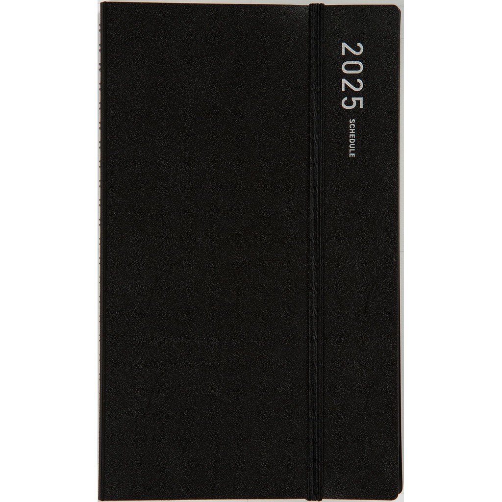 Takahashi Notebook 2025 A5 Weekly Ring Diary Slim Left Black No90 ...