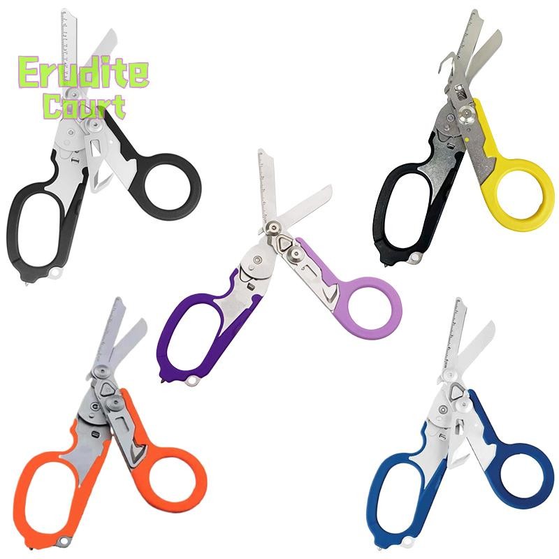 [EruditeCourtS] Medical Scissor Emergency Rescue Shear First Aid Kit ...