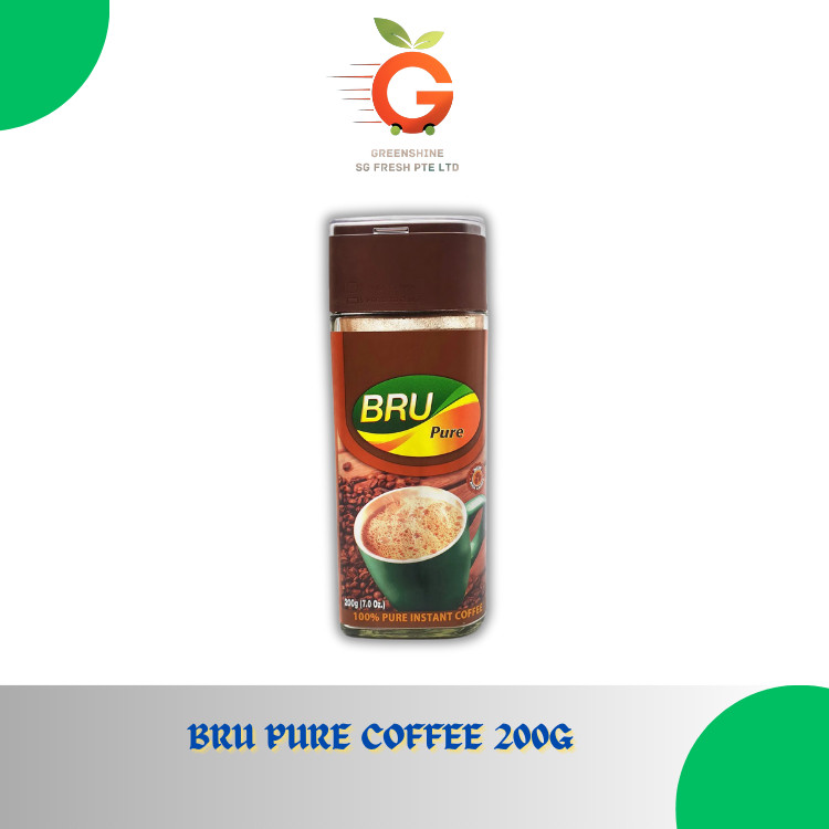 [GreenshineSG]BRU PURE COFFEE 200G/100G/50G | Shopee Singapore