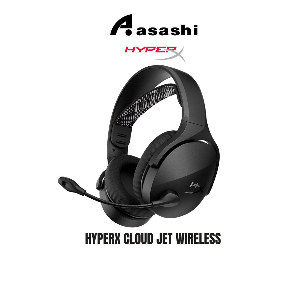 HP HyperX Cloud Jet Wireless Gaming Headset (40mm,USB A Wireless ...