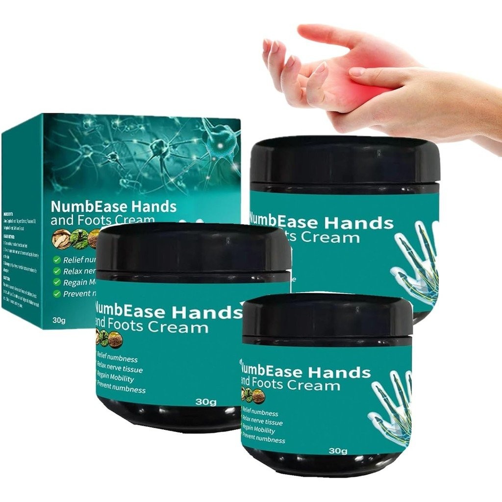 Nerve Pain Relief Cream for Hands & Feet - Natural Neuropathy Support ...