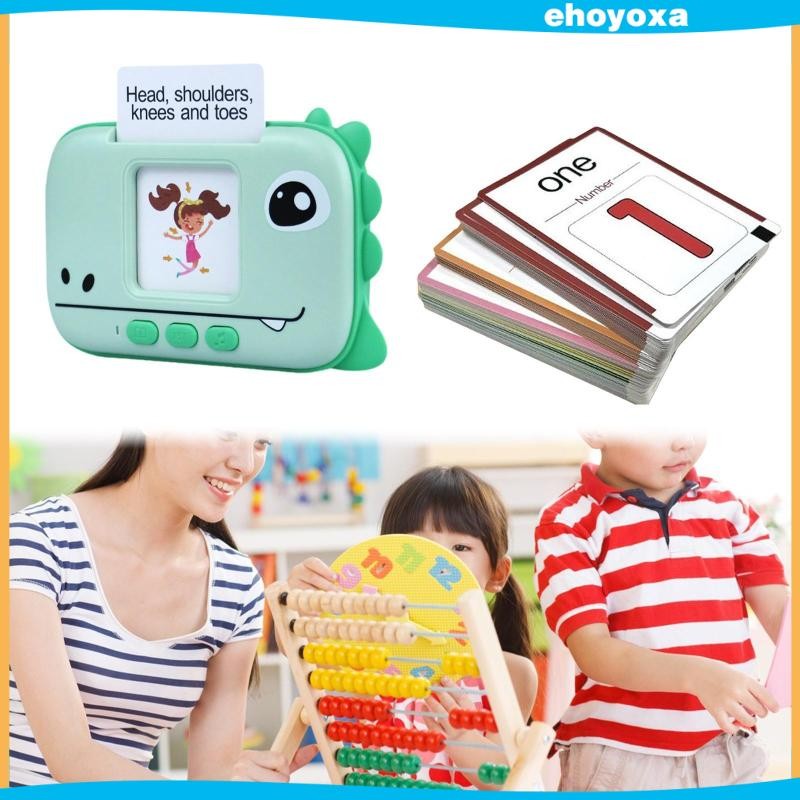 [Ehoyoxa] Toy Reading Machine Pocket Speech Toddlers Words Toy Talking ...