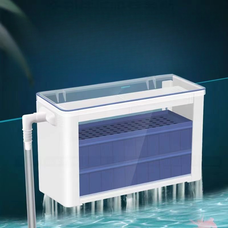 Aquarium filter box hanging circulation system Fish tank wall-mounted ...