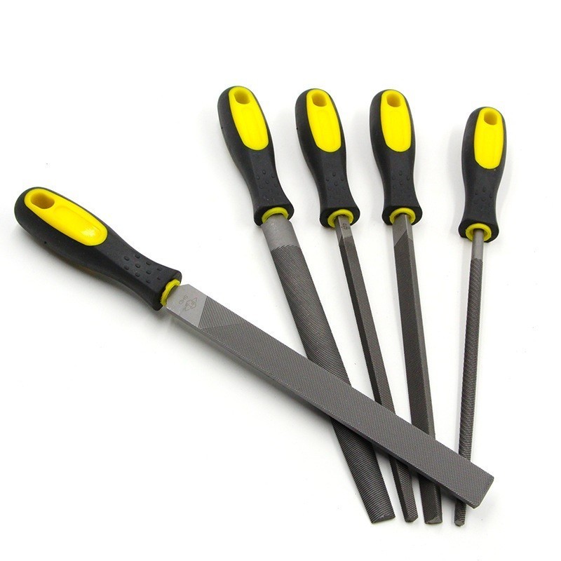 6 inch Steel File Metal Craft Carving Medium-Toothed Woodworking File ...