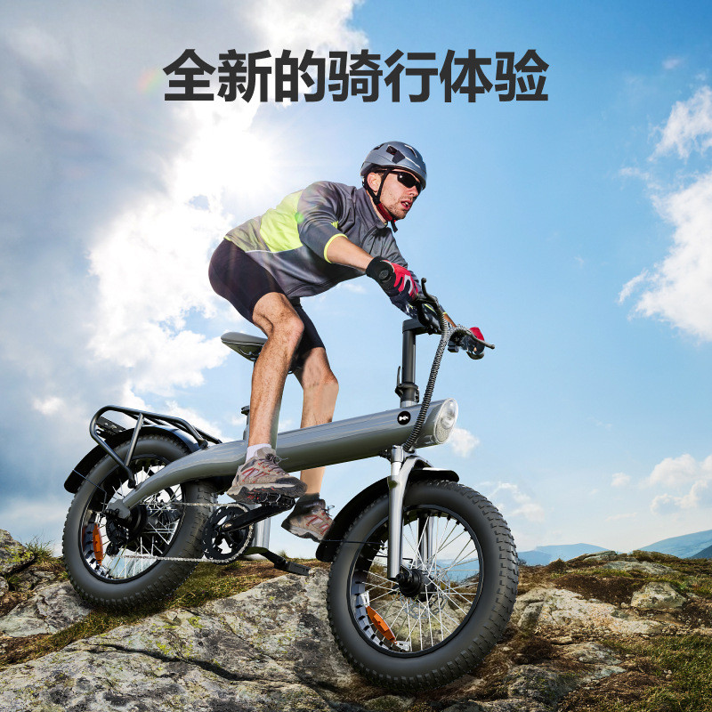 Overseas Mountain Electric Power Bicycle Q3Off-Road Electric Geared ...
