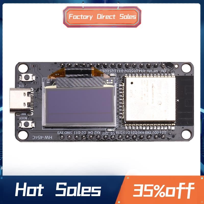 ESP32 ESP-WROOM-32 WIFI Development Board Module CH340 with 0.96 OLED Display for ESP32 OLED ...