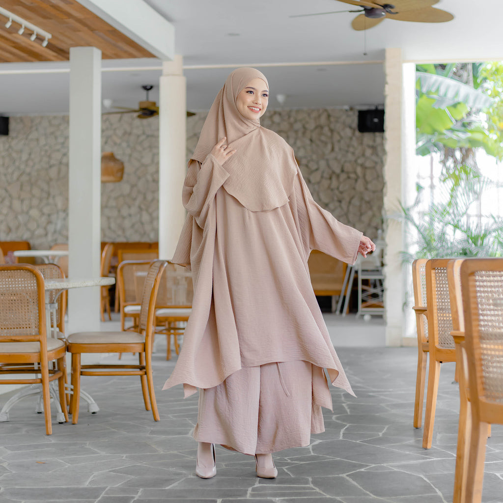 HAMRA Hijab and Pant Suit Set | Shopee Singapore