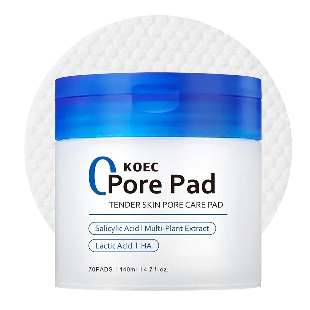 KOEC Zero Pore Pads 2.0, Tender Skin Care Pads with Salicylic Acid ...