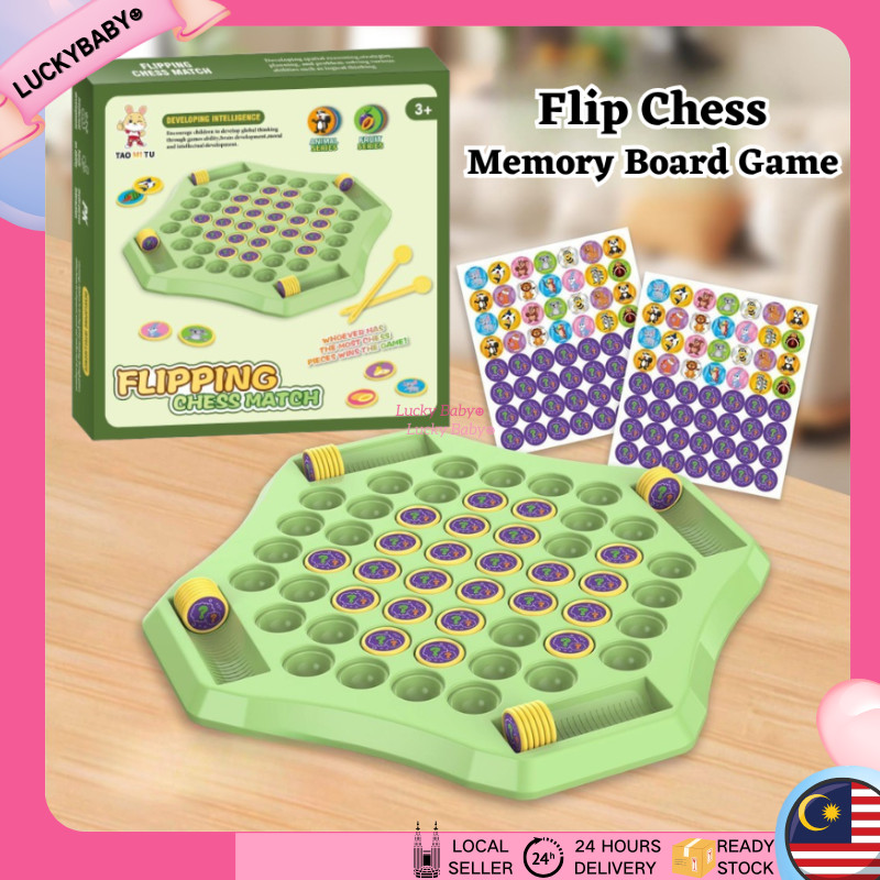 New Flip Chess Fun Intelligence Toy Board Games Observation and ...