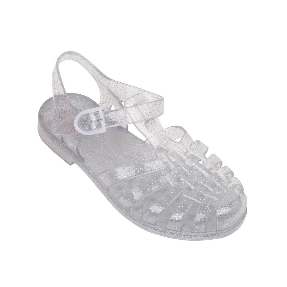 Meduse Sun Woman Sandals (Silver Glitter) | Shopee Singapore