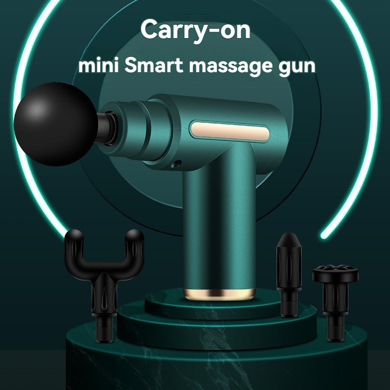Mini Percussion Massage Gun Portable Electric Massager for Muscle ...