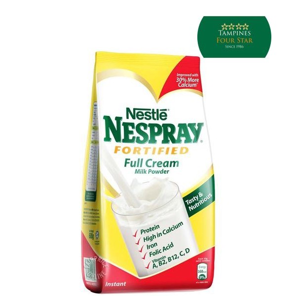 Nestle Fortified Instant Milk Powder Full Cream 600g | Shopee Singapore
