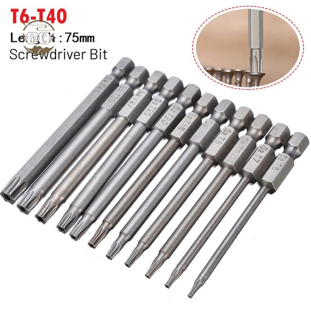 Precise T40 Magnetic Torx Screwdriver Bit 75mm Accurate and Effortless ...