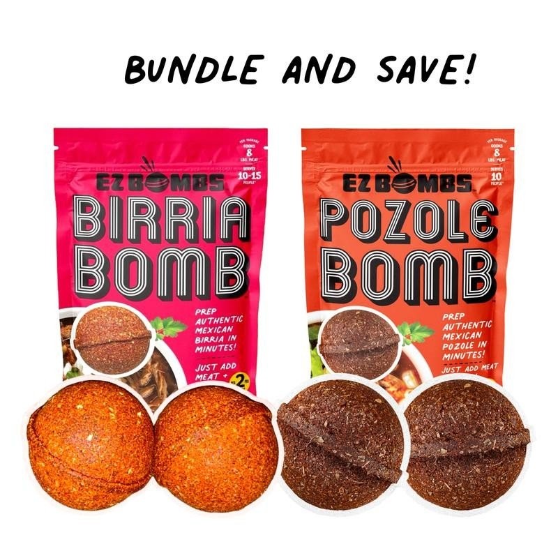 Birria and Pozole Bombs bundle by EZ Bombs - Seasoning Spice Bomb ...