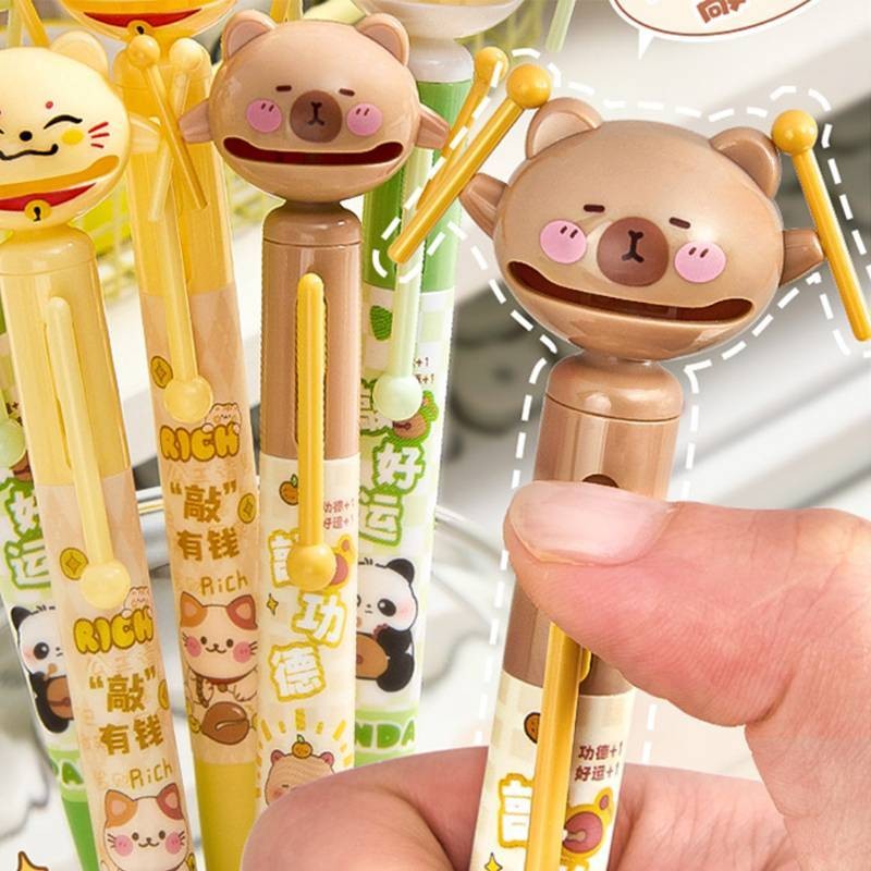 Popular Capybara Gel Pen Creative DIY Decompression Cartoon ballpoint ...
