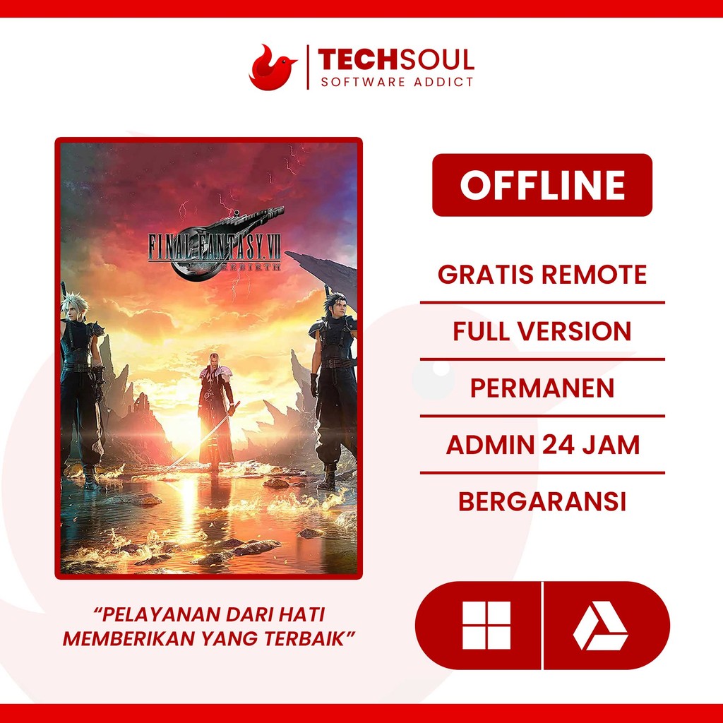 Final Fantasy VII Rebirth | Offline Windows Games | Shopee Singapore