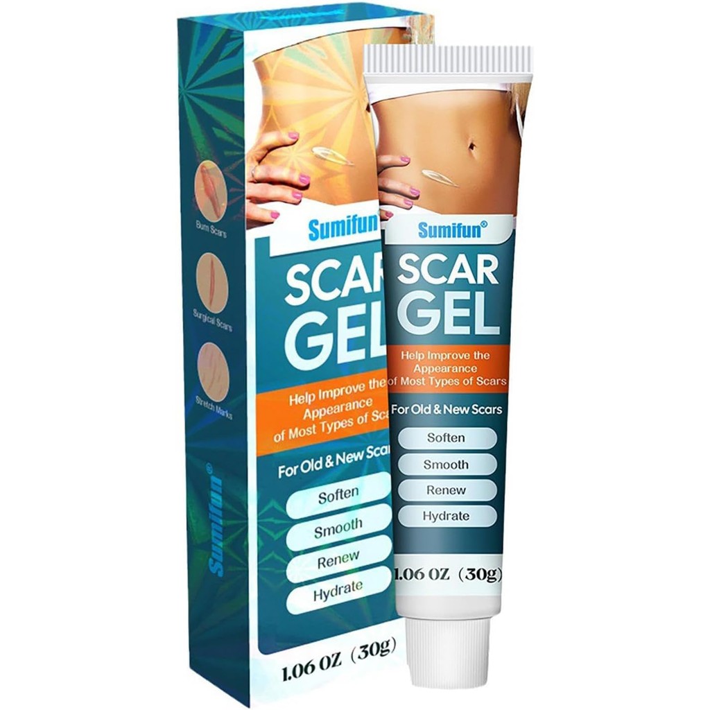 Scar Cream - 1.06oz Scar Lightening Gel Stretch Mark Cream ...