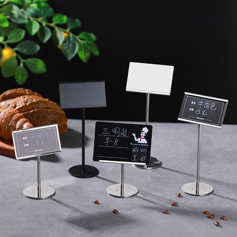 Bakery Cake Shop Price Display Card Waterproof and Erasable Write ...