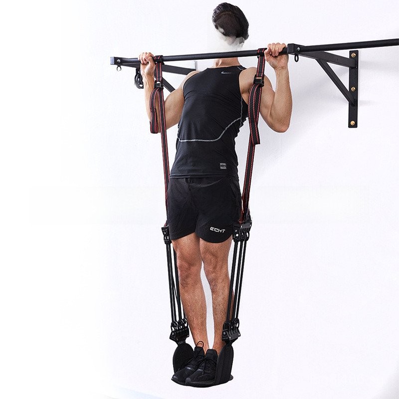 Single Foot Pull-Ups Damper Home Fitness Equipment Chest Expander Latex ...