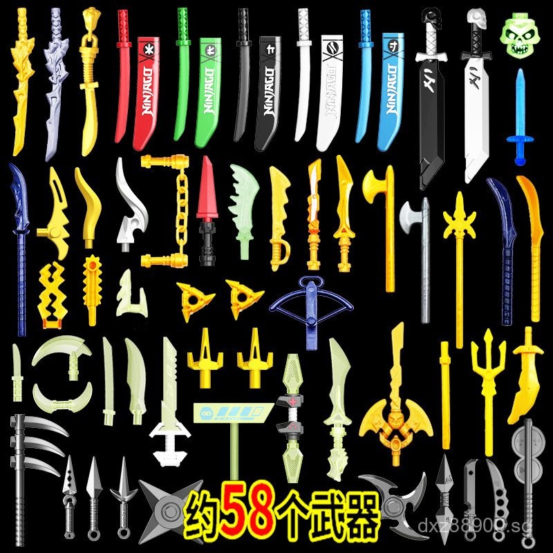 Lego Ninjago Scabbard Assembling Minifigures | Shopee Singapore