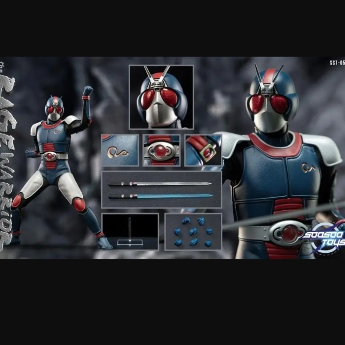 Soosoo Toys Kamen Rider RX Bio | Shopee Singapore