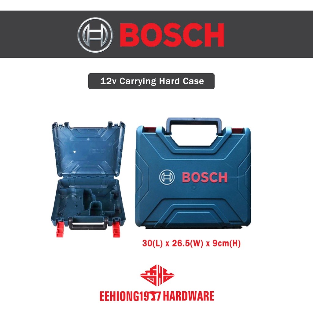 BOSCH Medium Carrying Hard Case For 12V Li-Ion Drill & Driver Power ...