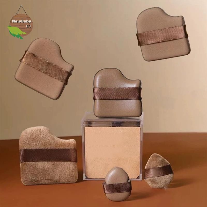 Nebaby 6-piece Set Of Chocolate Biscuit Puff Powder Foundation Special ...