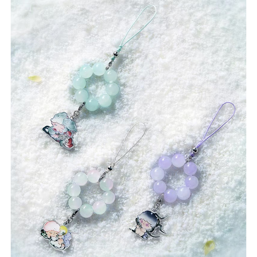 POPMART DIMOO Stories in the Cup Series Disc bead pendant blind box ...