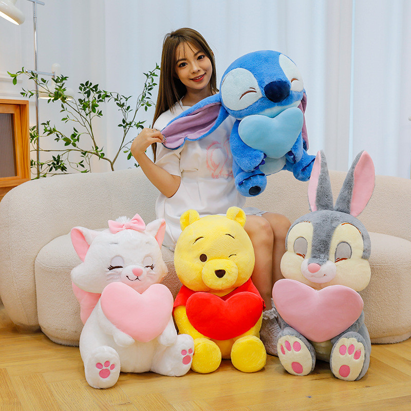 Lilo&Stitch Movie Cartoon Stuffed Plush Anime Figure Lilo Winnie Marie ...